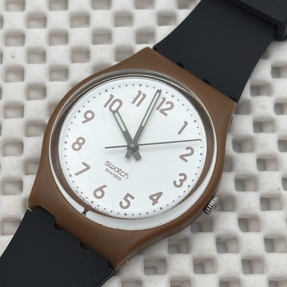 Swatch | Accessories | Swatch Watch Gc6 Choco Latte | Poshmark